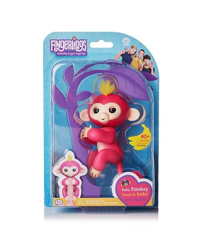 Fingerlings - Interactive Baby Monkey - Bella - Pink | Daraz.pk
