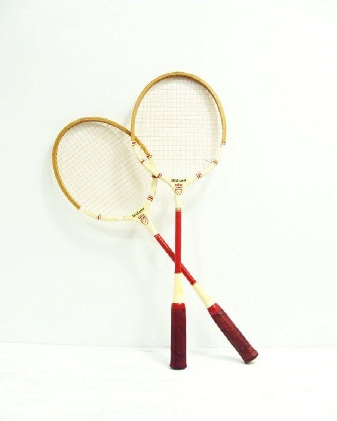 Pair of Wooden Badminton Rackets + 2 badminton shuttle | Daraz.pk