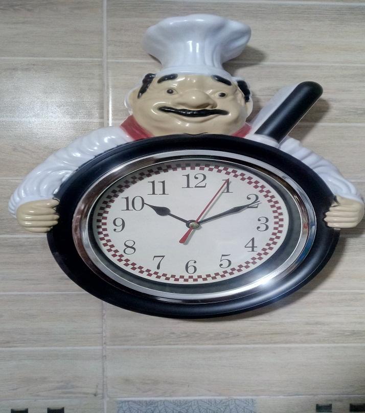 Antique new Kitchens clock (cook men) | Daraz.pk