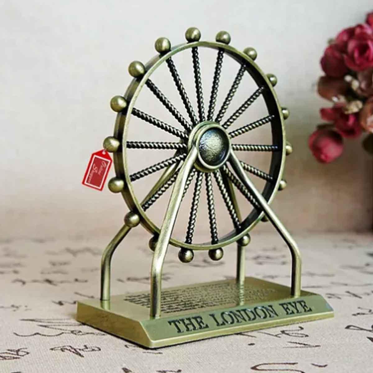 London Eye Metal Souvenir Decoration Millennium Wheel Decoration For ...