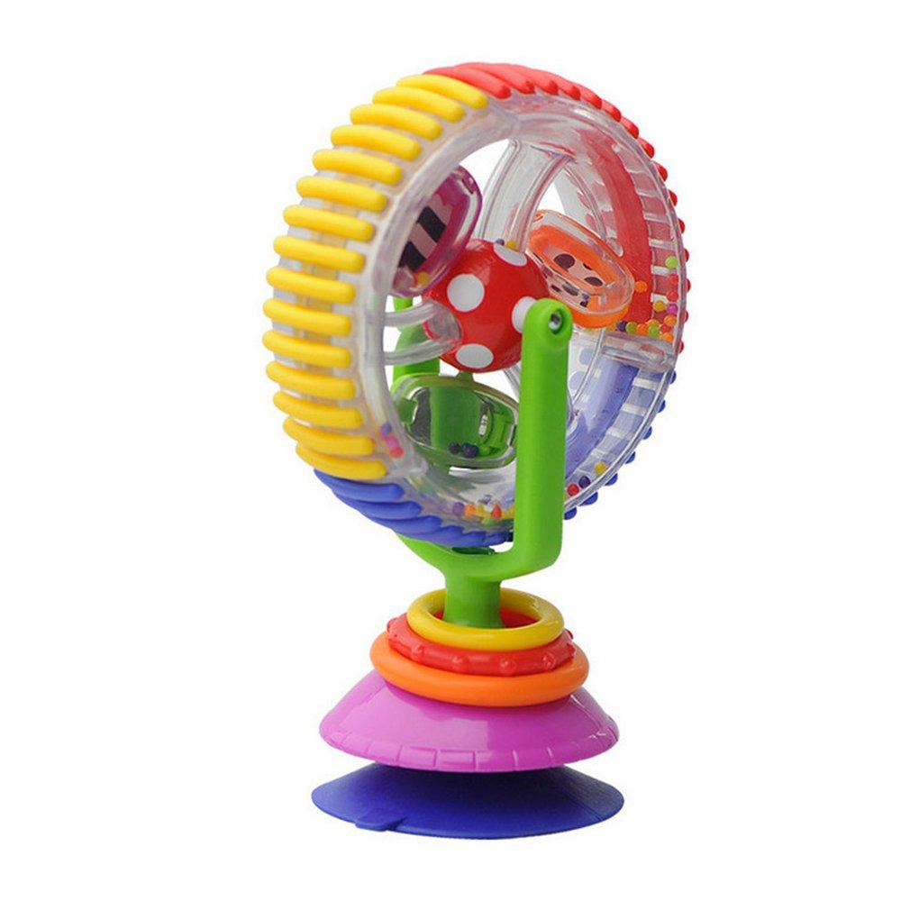 【Simple 3C】Rattle Toys Rotating Ferris Wheel With Sucker Base multi ...