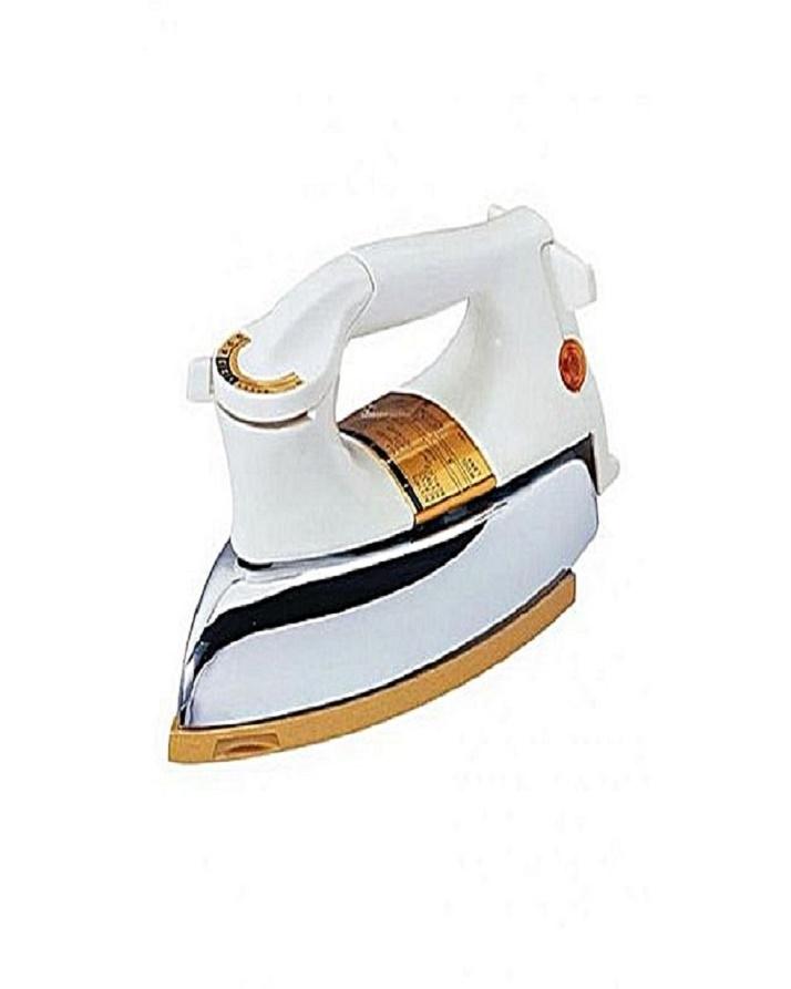 Deuron GL-211 - Heavy Duty Dry Iron - White | Daraz.pk