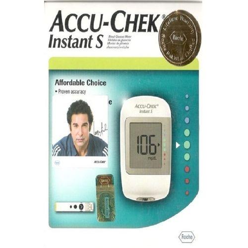 Accu Chek Gluco Meter Instant S With 10 Strips Available At Priceless Accu Chek Gluco Meter Instant S With 10 Strips Available At Priceless