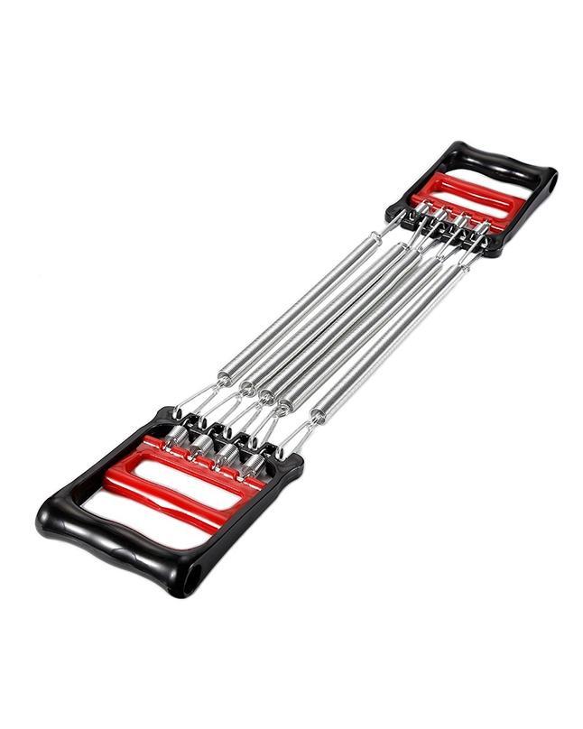 Chest Expander Hand Gripper 5 Springs Muscle Exerciser | Daraz.pk