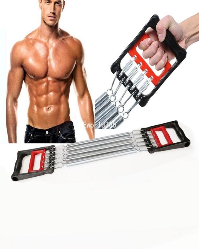 5 Springs Chest Muscle Expander DOUBLE SPRING | Daraz.pk