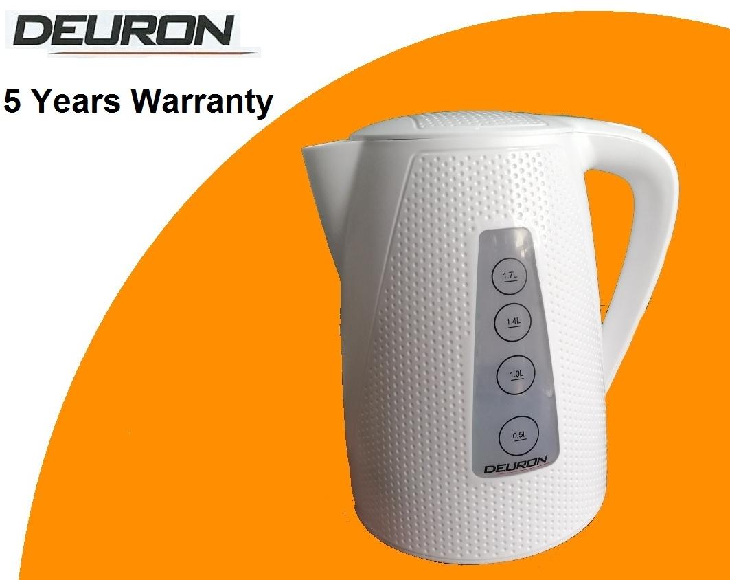Deuron Deuron Electric Kettle - 1.7Ltr - White | Daraz.pk