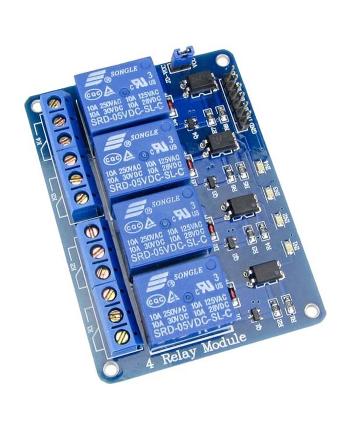 4 Channel Relay Board Relay Module For Arduino | Daraz.pk