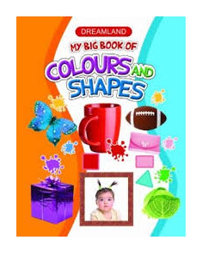 My Big Book Of Colors and Shapes , Colors and Shapes Book , Book for ...