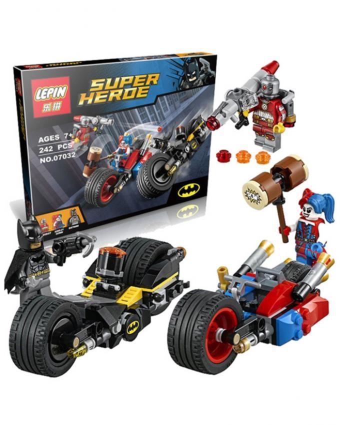 Batman Batcycle & Harley Quinn Building Blocks - Multicolor | Daraz.pk