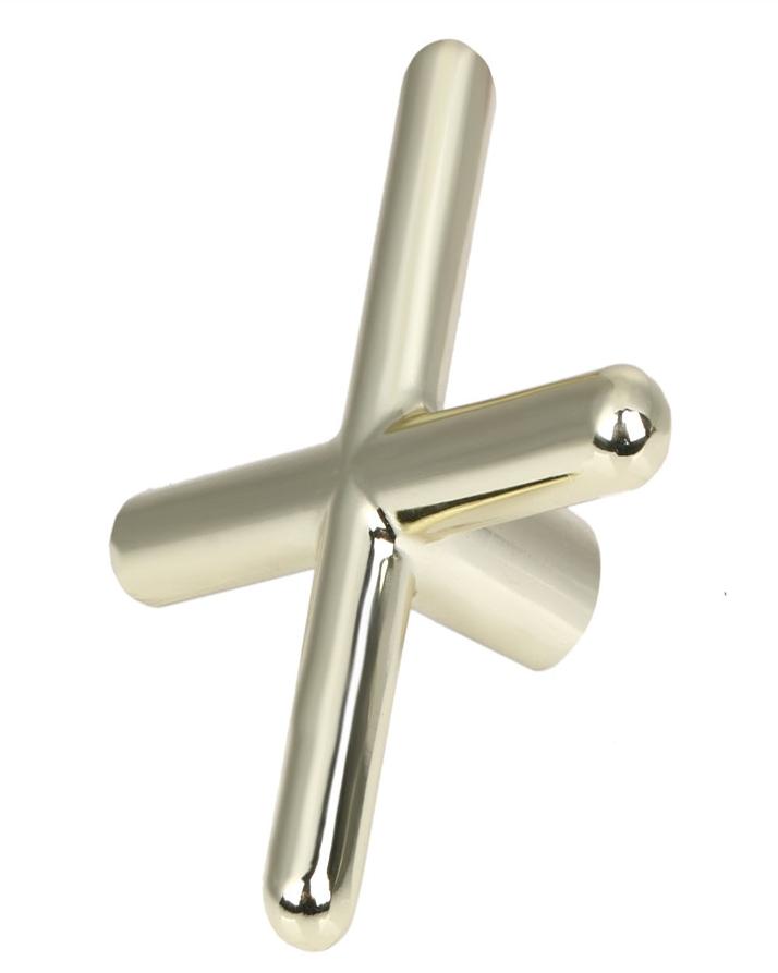 Brass Spider Bridge Cross Rest Cue Set