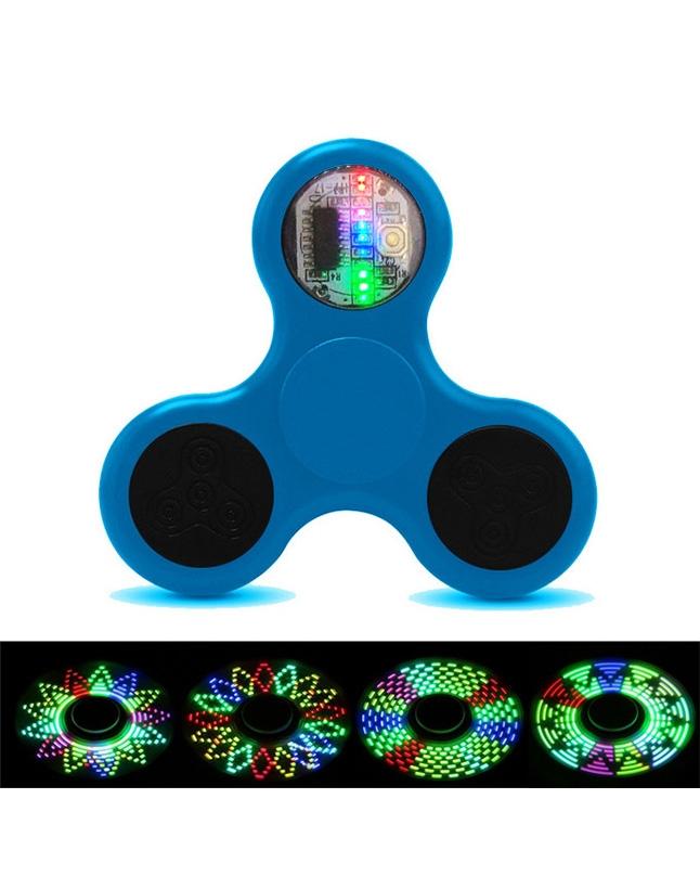 LED Light Fidget Spinner - Sky Blue | Daraz.pk