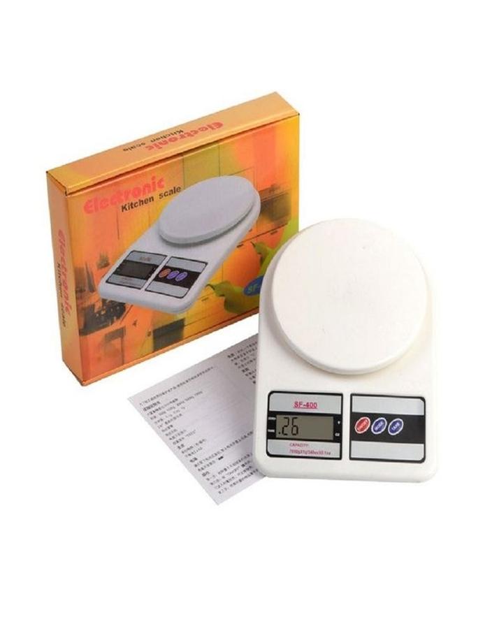 Techmanistan Electronic Kitchen Weighing Scale - White | Daraz.pk