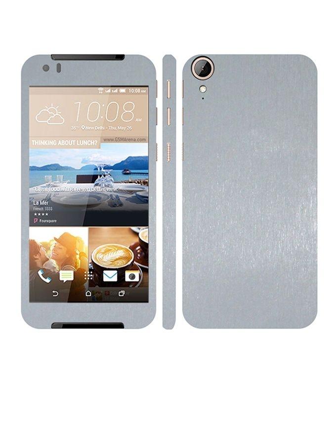 HTC Desire 830 Brushed Metal Texture Mobile Skin - Silver | Daraz.pk