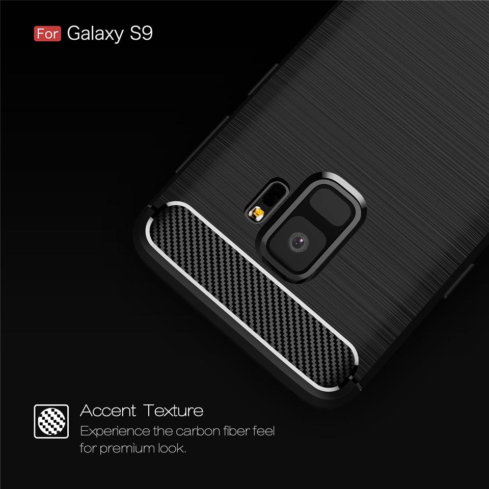Samsung Galaxy S9 Cover with Carbon Fibres | Daraz.pk