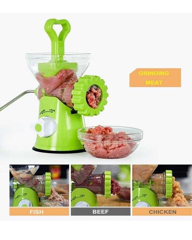 Qeema Machine, Handy Mince Machine, Manual Meat Hand Chopper Grinder ...