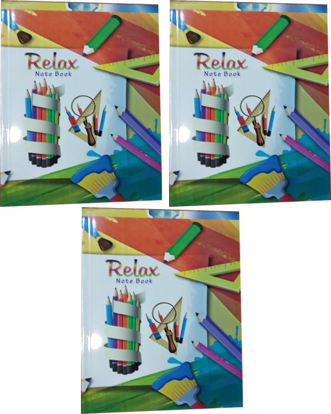 Note Book / Copy Four Line Art # 200 (3 Pcs) | Daraz.pk