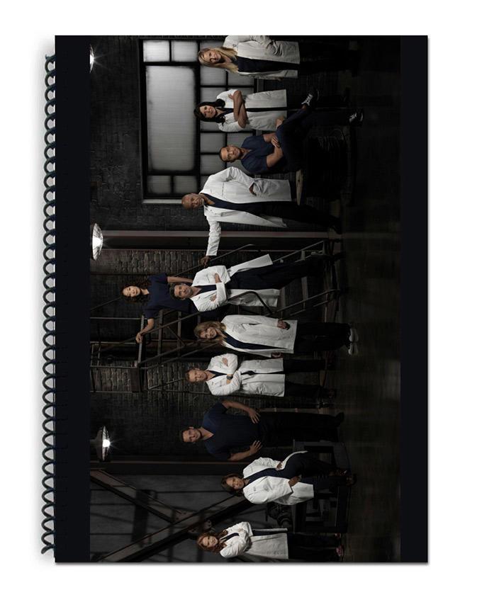 Notebook - A4 Size - Greys Anatomy 2 | Daraz.pk