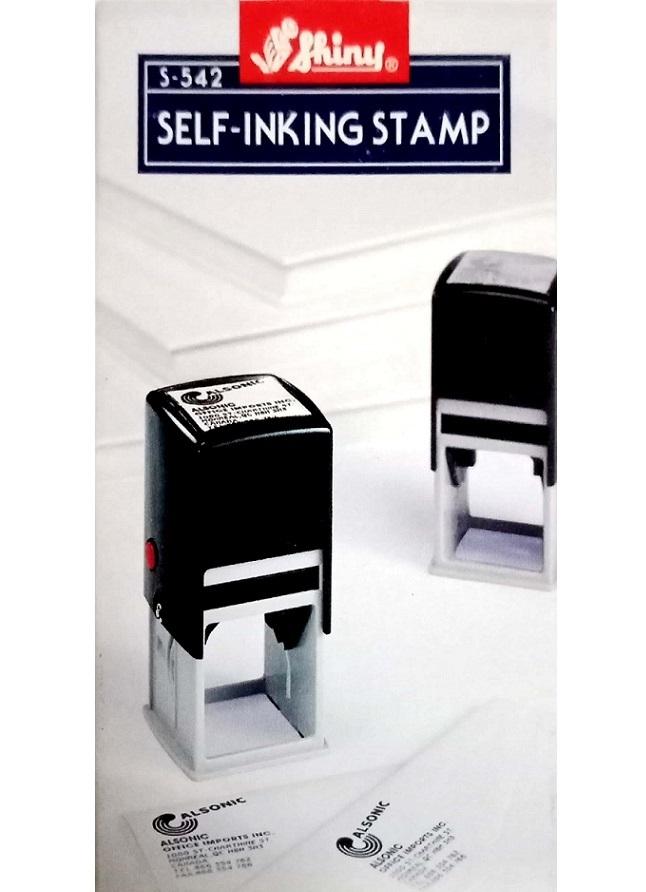 Shiny S-542 self-inking stamp round dia 42mm x 42mm | Daraz.pk