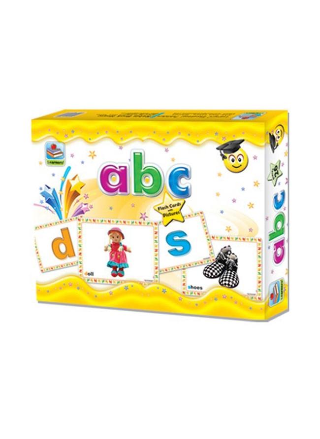 Small abc Flash Card (2407) -Yellow | Daraz.pk