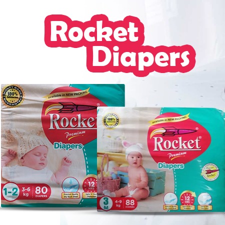 Shop online with Rocket Diapers now! Visit Rocket Diapers on Daraz.