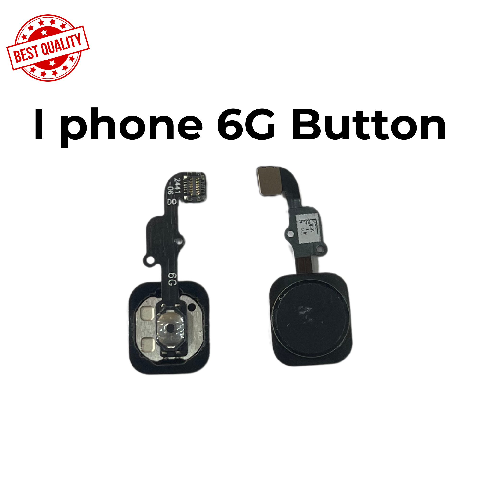 I Phone 6G Home Button in Black Color, Button strip Flex | Daraz.pk