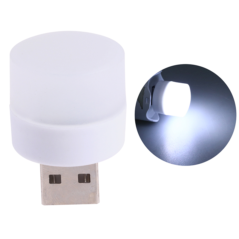 USB Plug Lamp Computer Mobile Power Charging USB Small Book Lamps LED ...
