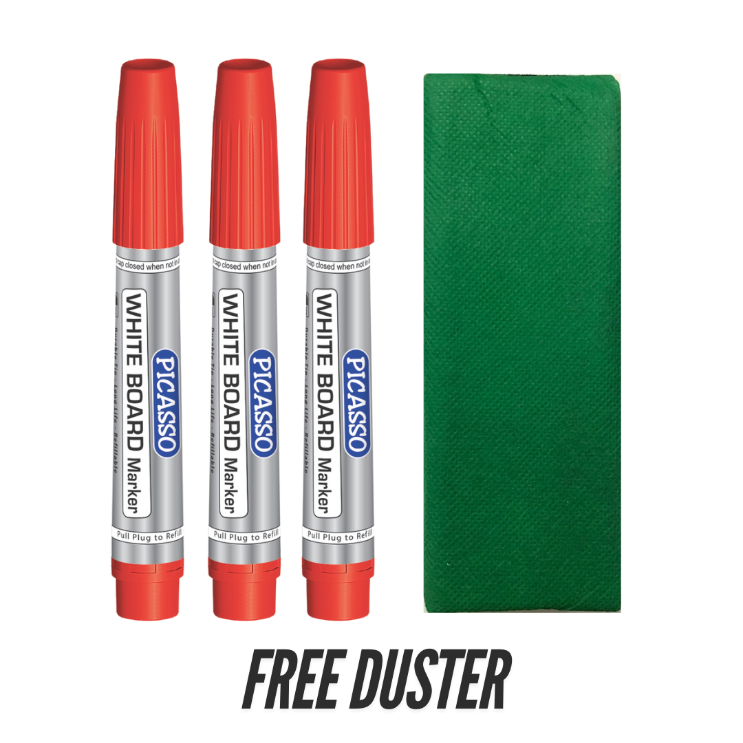 Picasso White Board Marker Available In 4 Colors - Office Stationery ...