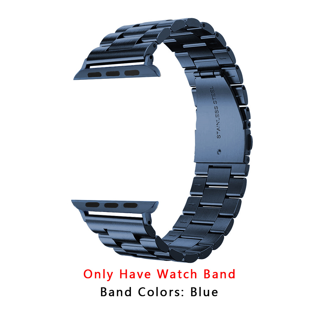 Stainless Steel Watch Band Chain Straps for Smart Watch Ultra Series 8 ...