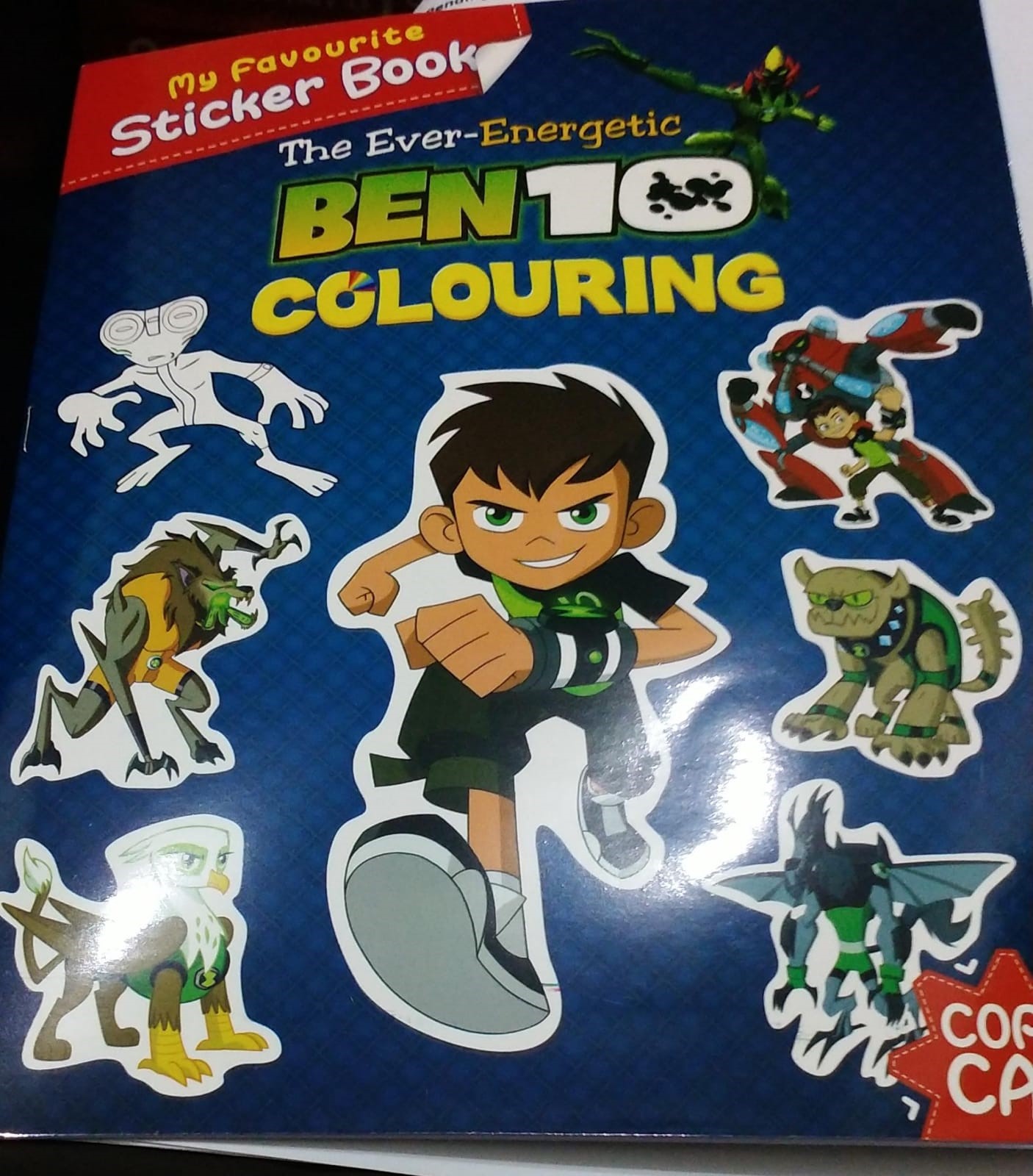 My Favourite Sticker Book The Ever-Energatic Ben 10 | Daraz.pk