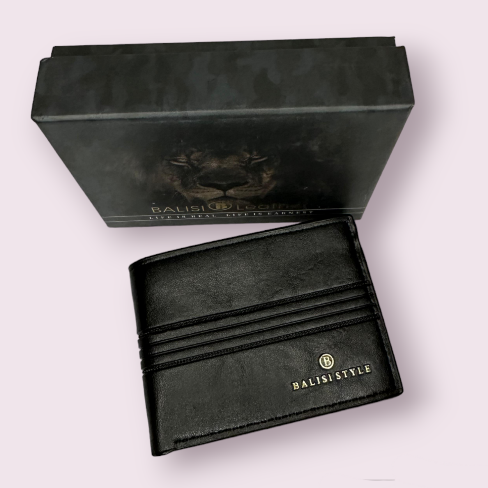 Balisi BL10A Original Slim Bifold Leather Wallet for Men – Stylish ...