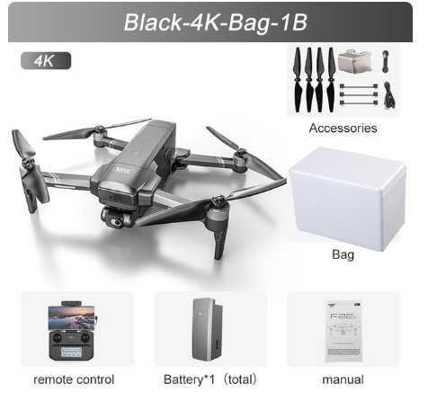 SJRC F22s Pro GPS Drone 4K HD EIS Camera Laser Obstacle Avoidance 2 ...