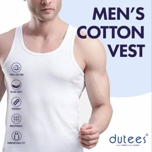 Pack Of 06 Men's Inner Vest Banyan Sleeve less | Daraz.pk