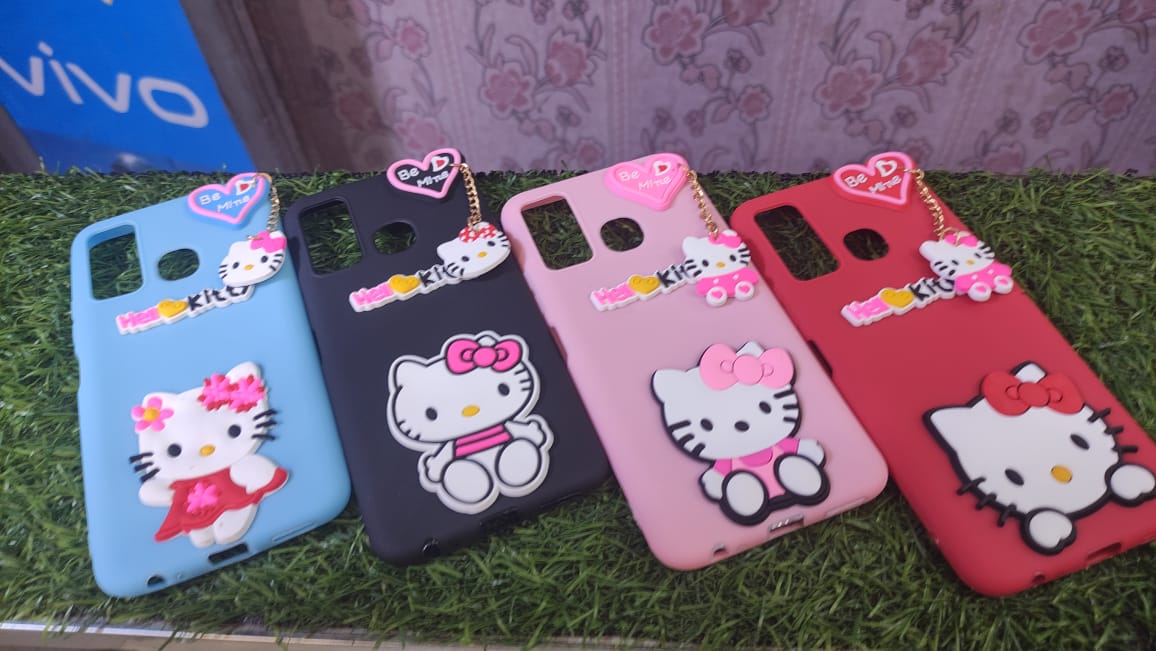 Infinix Hot 11 Play_chain style_Hello Kitty cover_Mickey mouse case ...