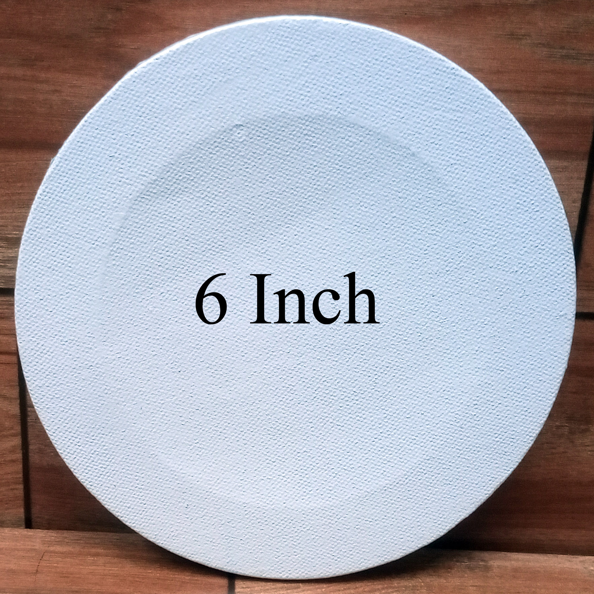 Pack of 6 Round Canvas, Canvas Board for Painting, High Quality Canvas ...