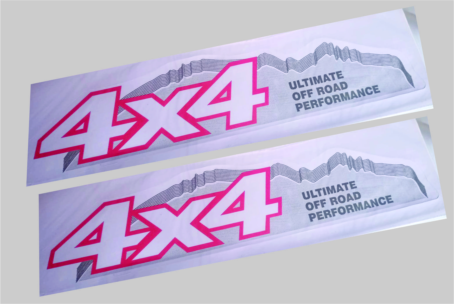 4x4 rear fender sticker for toyota UNIVERSAL(customized) | Daraz.pk