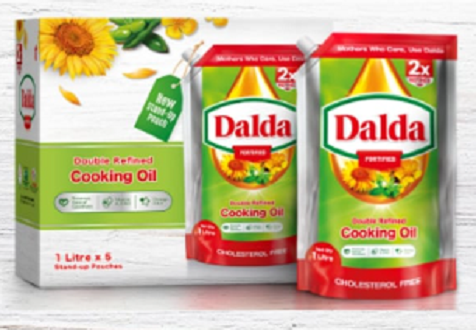 Dalda Cooking oil Stnd-Up pouch 1 x5 | Daraz.pk
