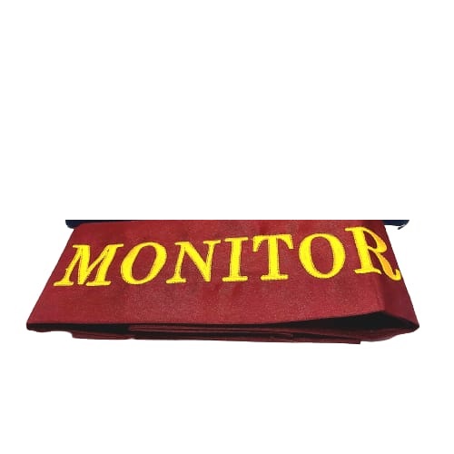 School Uniforms Monitor Sash for Students | Daraz.pk