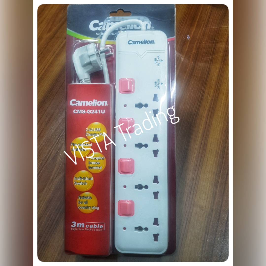 Camelion Power Extension Lead Board, Camelion CMS G 241 U USB Power ...