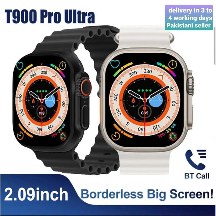 T900 Series 8 T900 Pro Ultra Smart Watch For Men Women 2.09" Full Touch ...