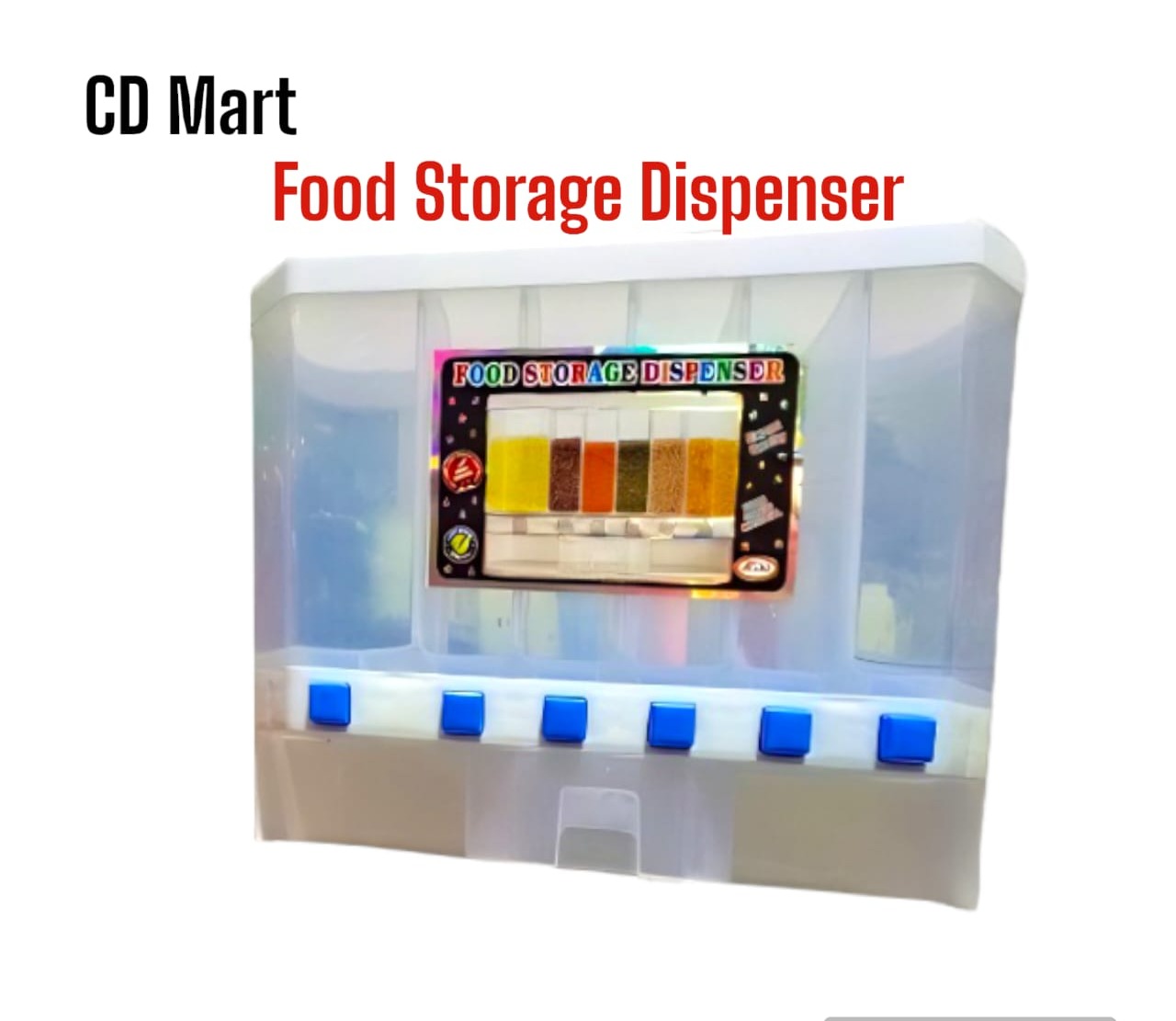 Wall Mounted Daal Storage - Food Storage Box Wall Mounted Cereals ...
