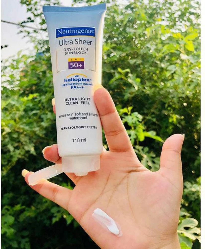 Nutrogena Sunscreen - SPF 50 Ultra Sheer Dry Touch Sunblock SPF 50, Buy ...