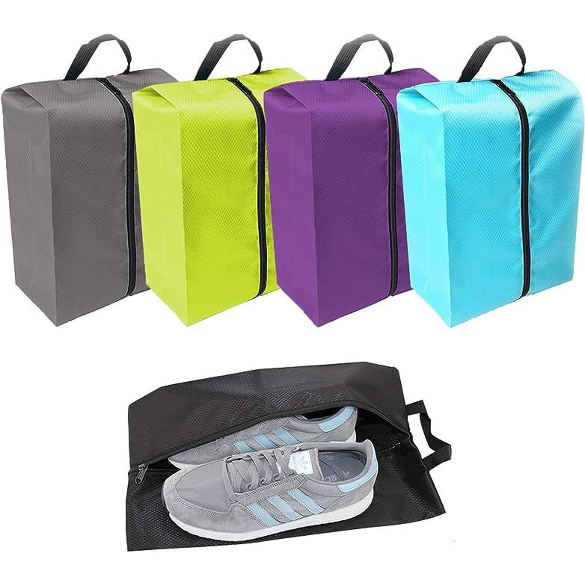 Travel Shoe Bags Nylon Waterproof Storage Bags with Handle for Men ...