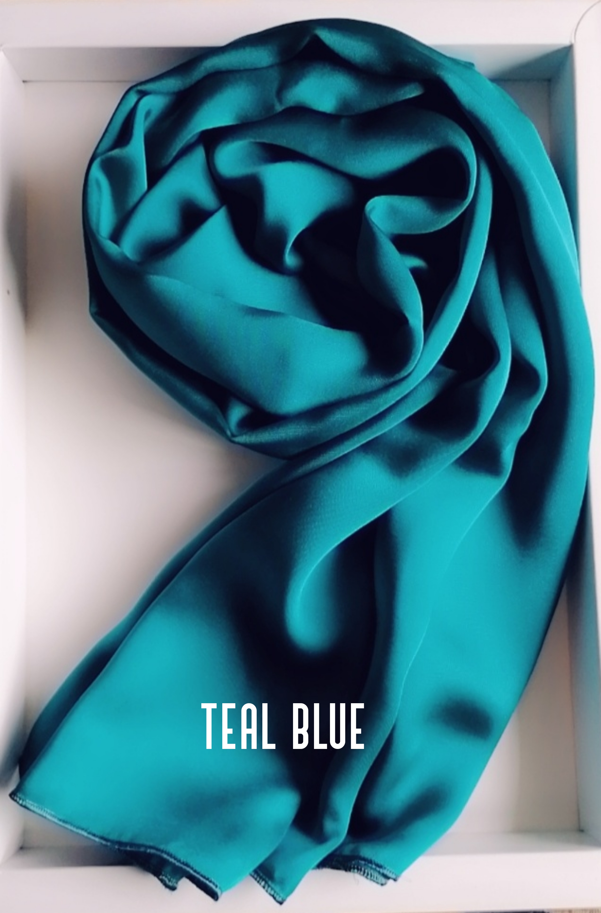 silk plain hijab scarf stoller in multi colors | Daraz.pk