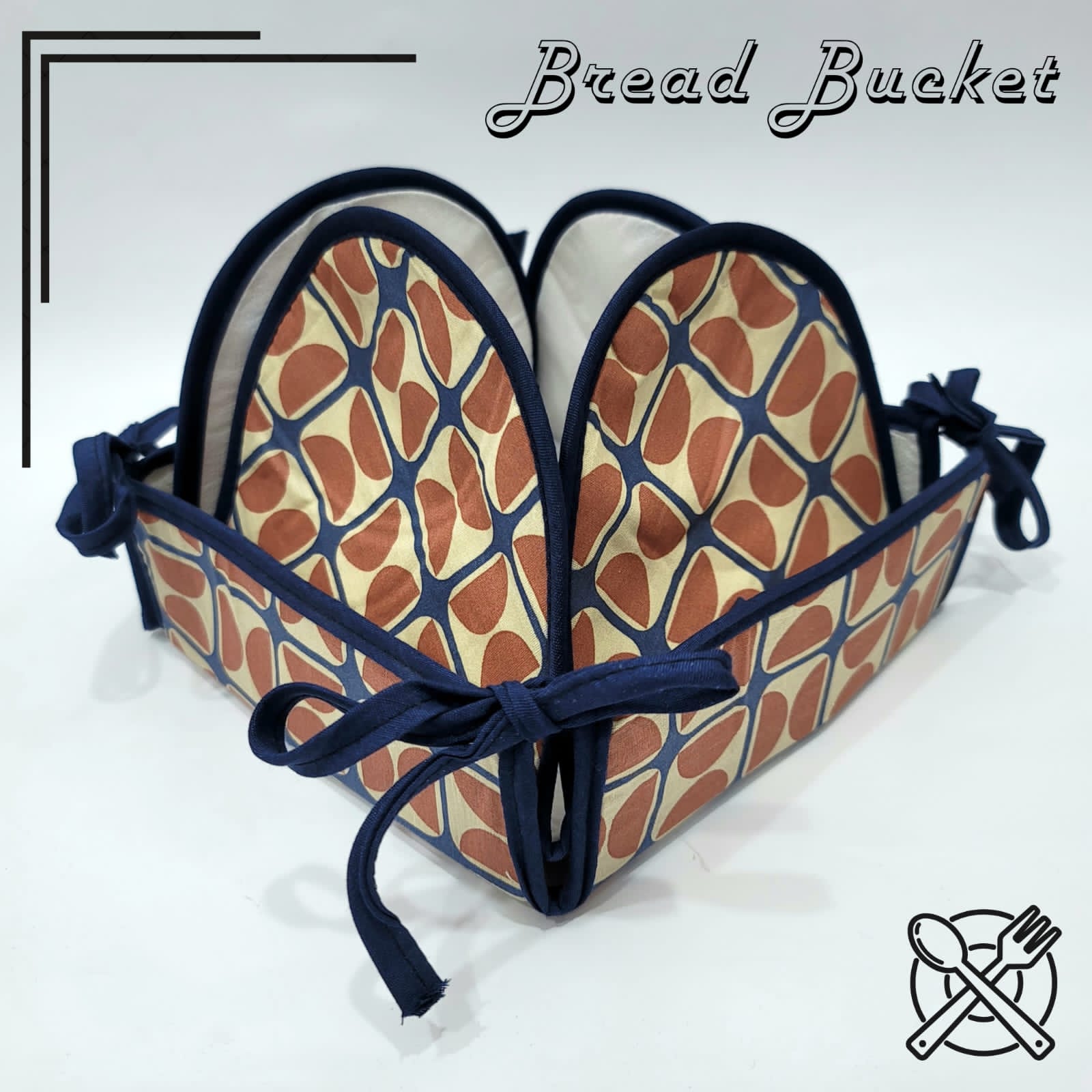Bread & Roti Basket | In Box 1 Basket 1 Quilted Romal | Keep Roti ...