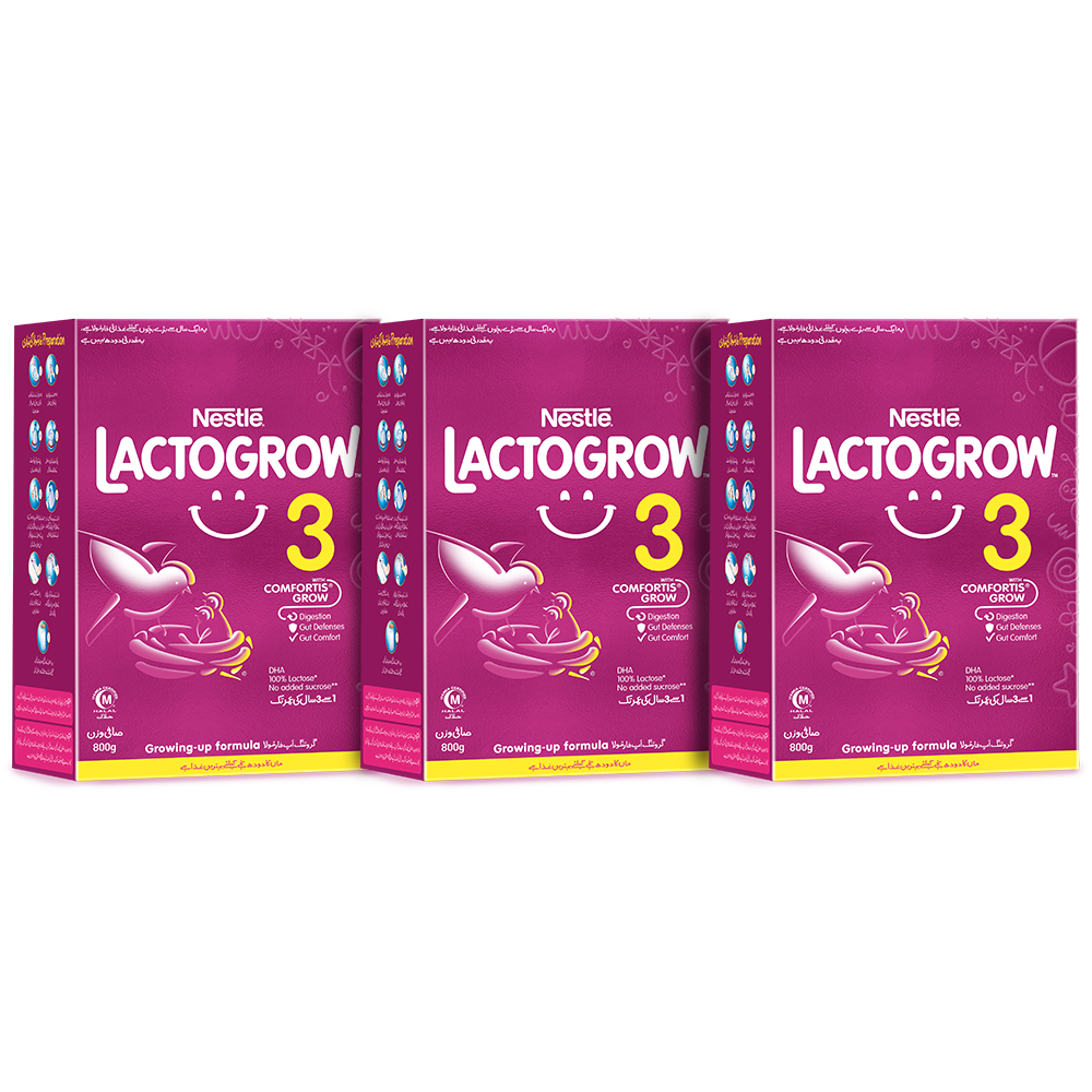 Nestle Lactogrow3Monthlybundle(800gpackx3) | Daraz.pk