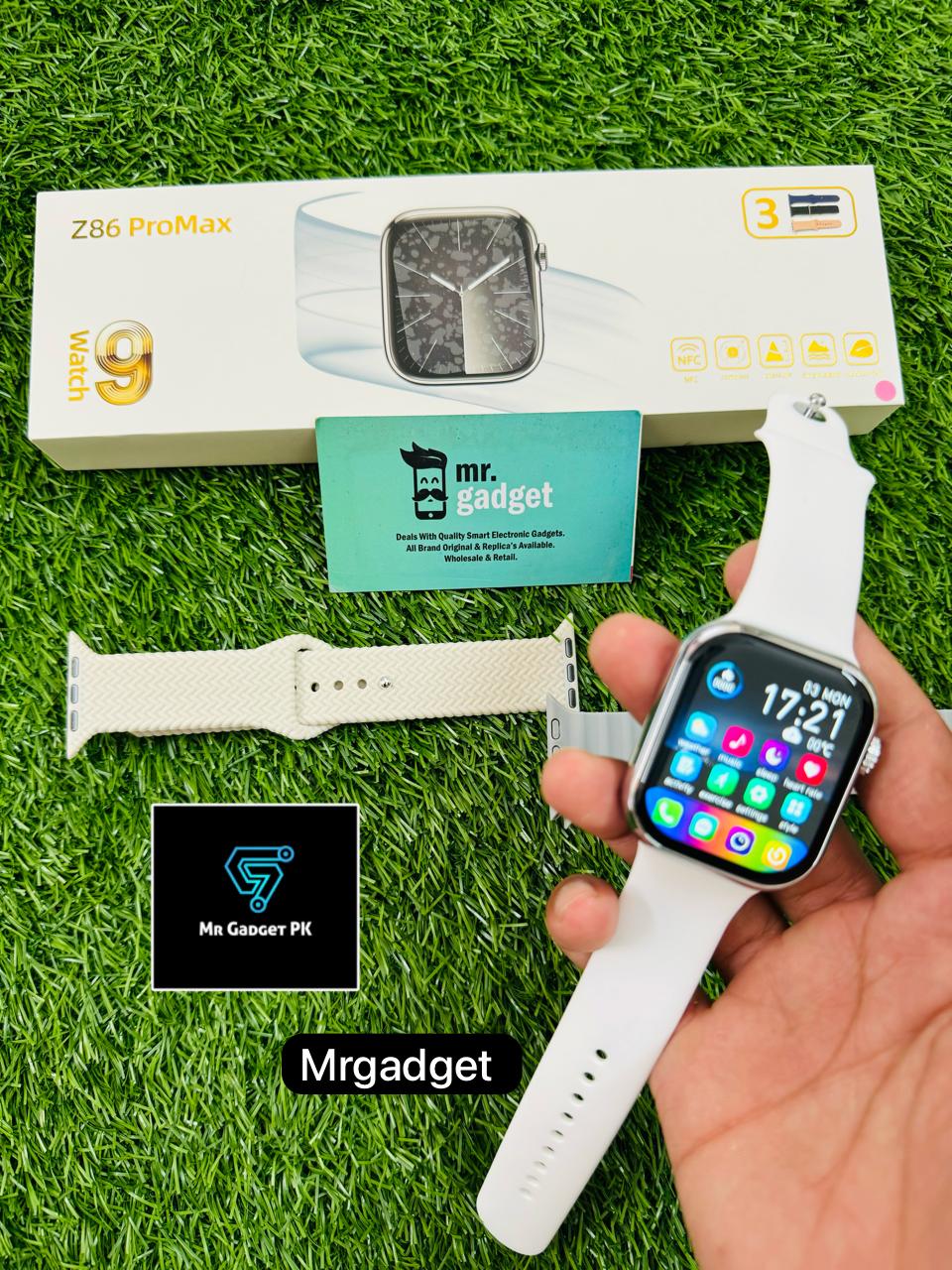 New Arrivals Z86 Promax 9 Smart Watch With 3 Straps Reloj Series 9 Message Reminder Smartwatch ...