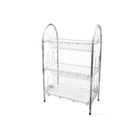 Stainless Steel 3 Tiered Utensils Kitchen Rack | Daraz.pk