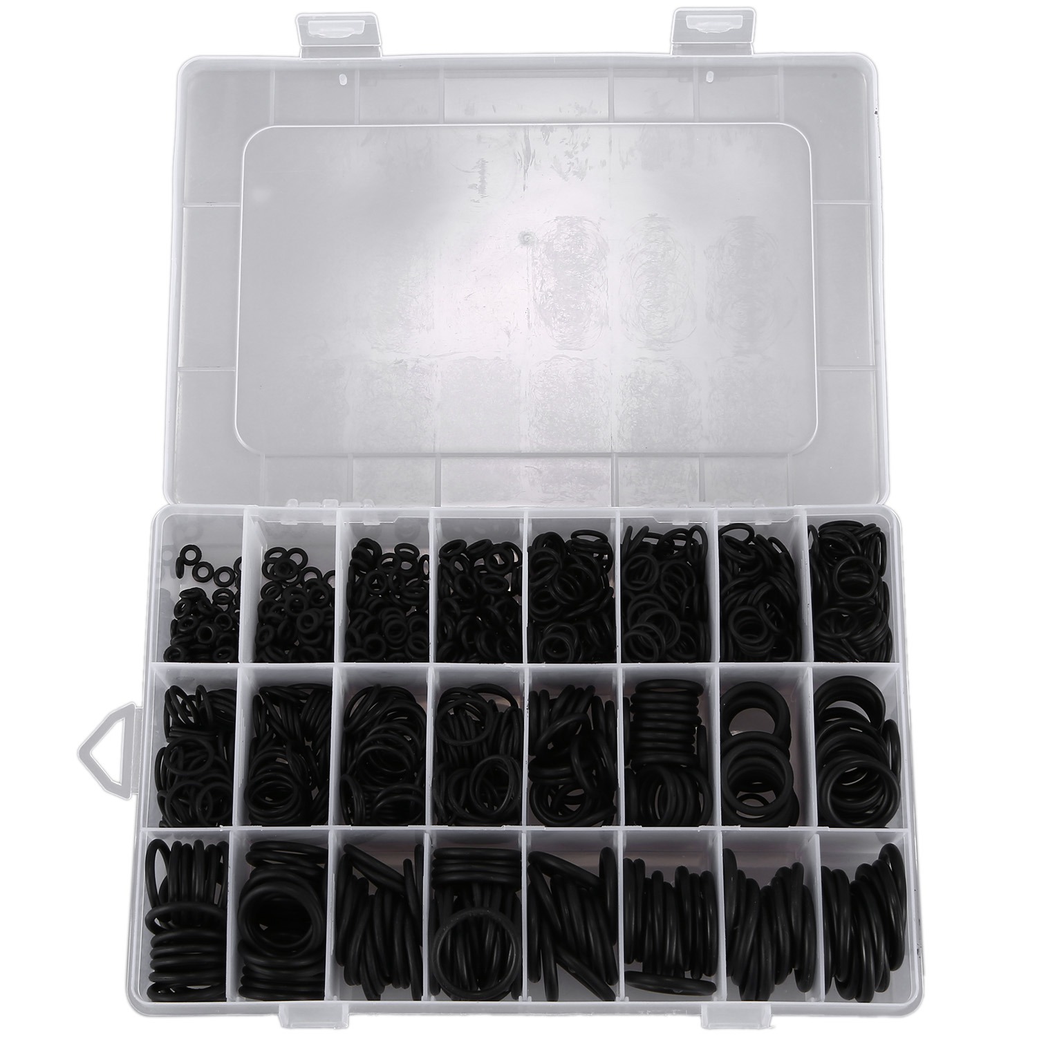 1200Pcs NBR Seal Kit Thickness Nitrile NBR O-Ring Gasket Sealing Ring ...