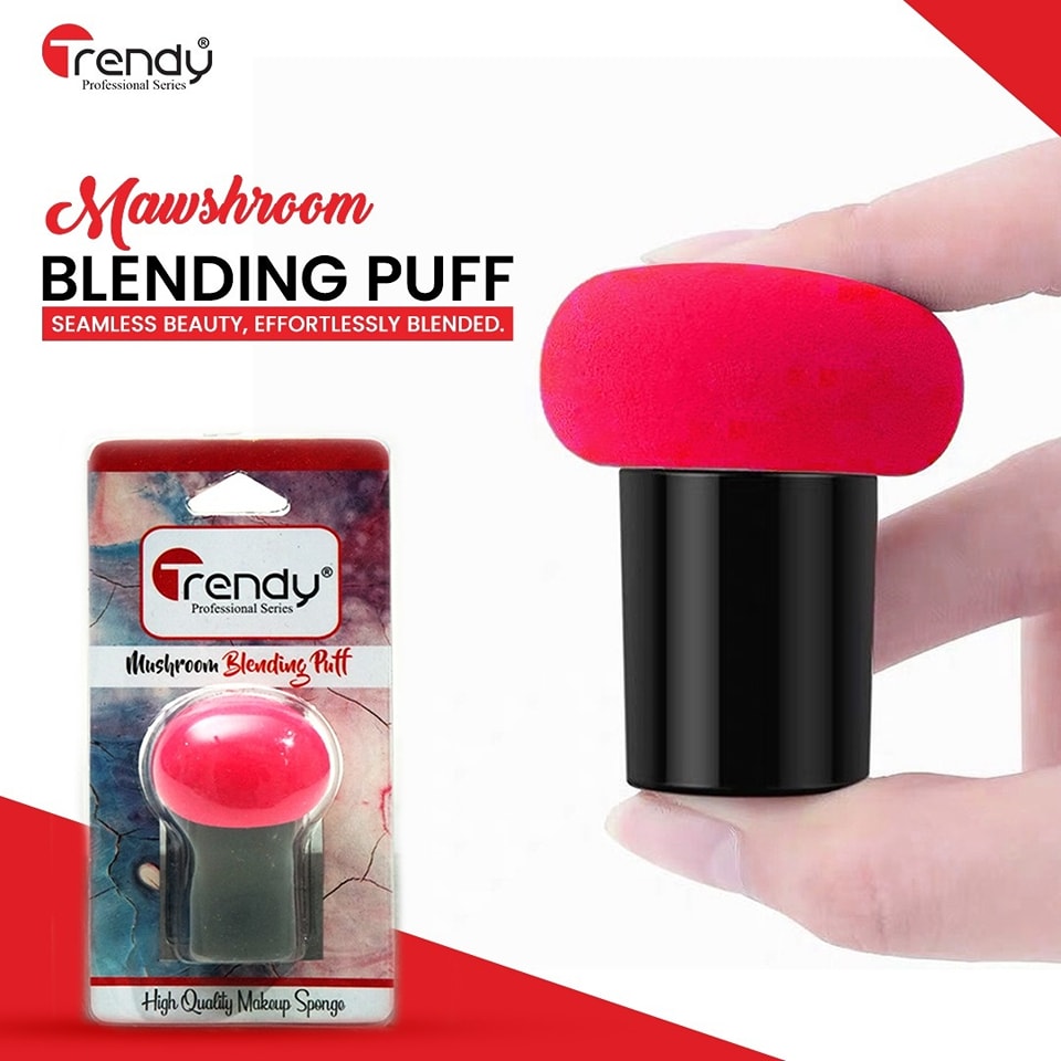 Trendy Foundation Base Water proof Mushroom Head Powder Puff Mushroom ...