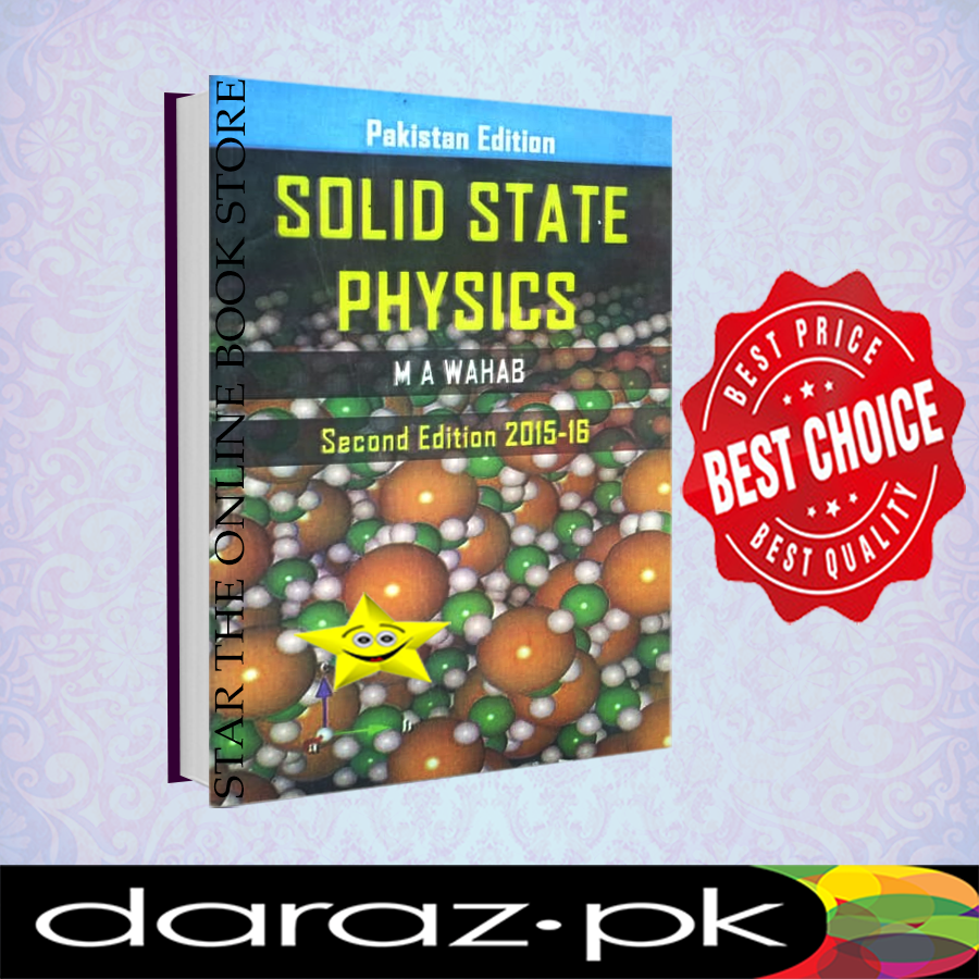 Solid State Physics by M.A. Wahab 2nd edition Pakistani | Daraz.pk